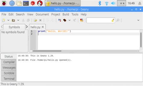 Start Programming On Raspberry Pi With Python Open