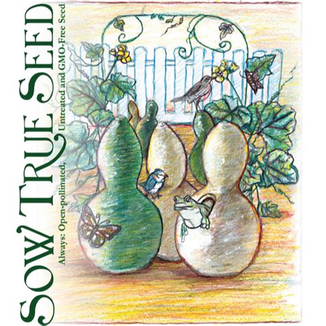 Gourd Seeds Birdhouse Bottle Sow True Seed