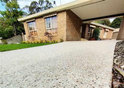 Exposed Aggregate Concrete And Driveways Melbourne Italcon