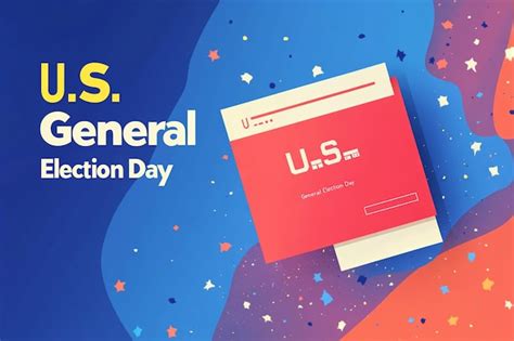 Us Post Template General Election Day Premium Ai Generated Image