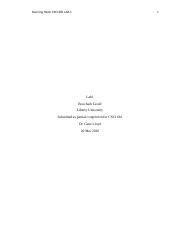 Lab1 Assessment 9 Docx Running Head CSCI 681 LAB 1 1 Lab1 Bouchaib