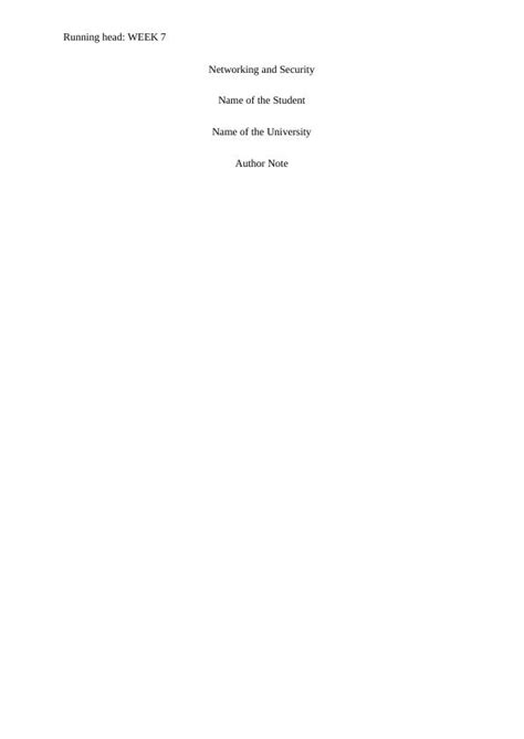networking and security physical layer