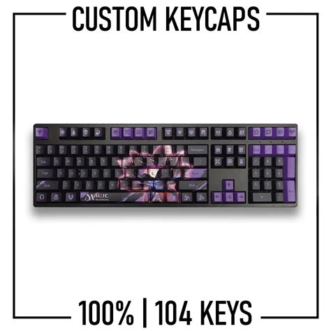 100 Keyboard Custom Keycaps Set Ansi 104 Keys Goblintechkeys