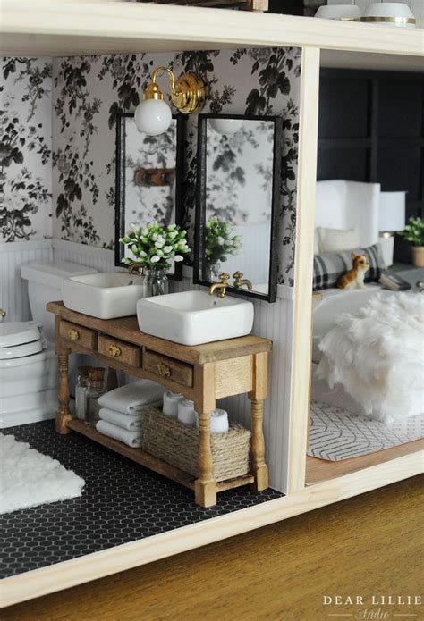 Dollhouse Our Bathrooms Dear Lillie Studio