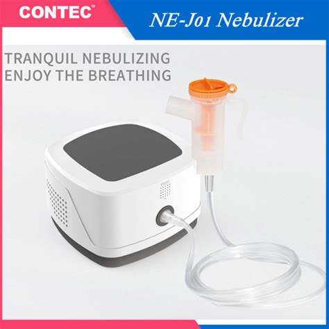 Contec Ne J01 Portable Mesh Nebulizer Machine Respiratory Therapy Compressor Nebulisator Mini