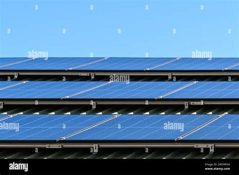 New Solar Panels Installed On The Roof Of A House In South Australia