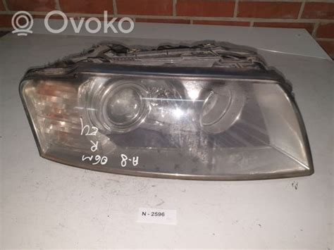 4E0907813 Audi A8 S8 D3 4E Headlight Headlamp 4E0907813 EzParts
