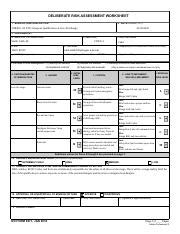 Range DRAW Example Pdf DELIBERATE RISK ASSESSMENT WORKSHEET MISSION TASK DESCRIPTION AND