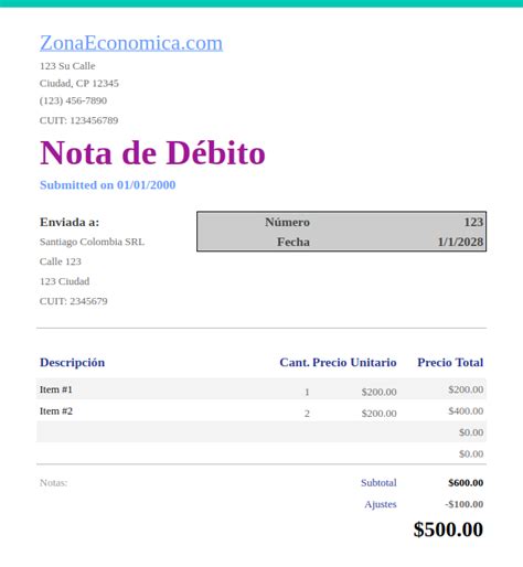 Diferencia Entre Nota De Credito Y Nota De Debito Est Vrogue Co