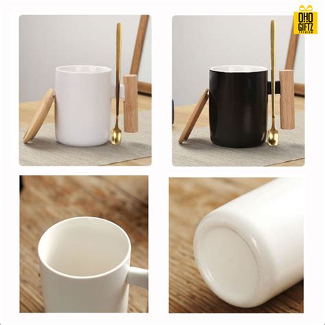 T Set ชุดเซตแก้วเซรามิก สกรีนโลโก้ ทำของพรีเมี่ยมได้