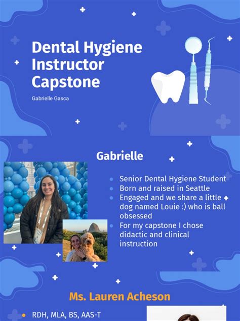 Capstone Final Project Pdf Dental Hygienist Teachers