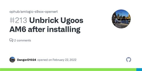 Unbrick Ugoos AM After Installing Issue Ophub Amlogic S Xxx