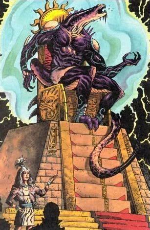 Throne Of Nibenay Dnd Nilbog Mayan Dragon God Nekusar Art