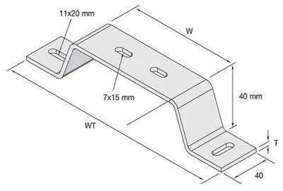 Unistrut TUSB Stand Off Bracket