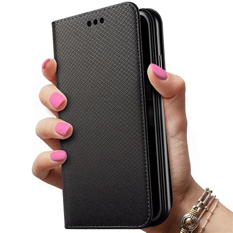 Etui Na Telefon Eleganckie Z KlapkĄ Do Samsung Galaxy A55 5g Zamykane