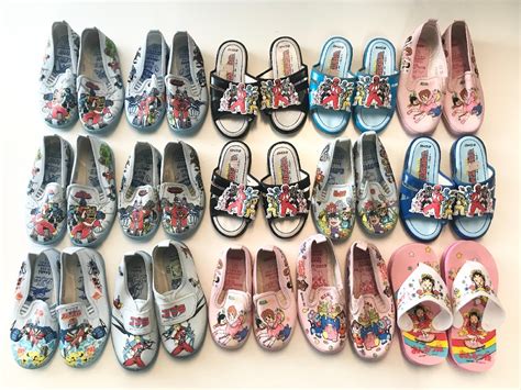 ★希少 昭和レトロ 子供 靴 サンダル 15点 まとめ アサヒ サリーちゃん あんみつ姫 にこにこぷん ビックリマン 当時物 現状品 1