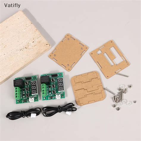 ใหม่ 1 Pc Xh W1209 อุณหภูมิ Dc 12v สีแดง สีฟ้า Led จอแสดงผลดิจิตอลอุณหภูมิควบคุมสวิทช์