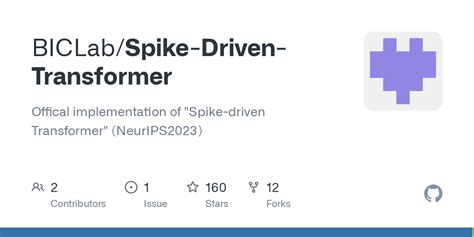 Spike Driven Transformer README Md At Main BICLab Spike Driven