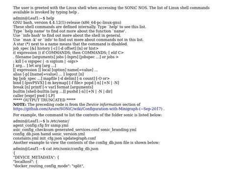 Linux Shell Enterprise Sonic Distribution By Dell Technologies Lifecycle Management Dell