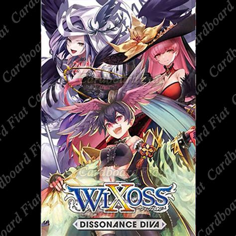 Wixoss Wxdi P12 Dissonance Diva Booster Box Chocolate Aroma Lrig Pro