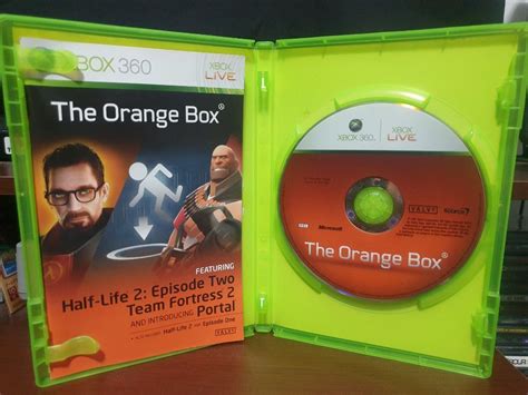 Xbox 360 The Orange Box Half Life 2 Team Fortress Portal Valve FPS