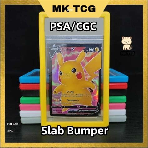 Mk Tcg Pokemon Card Psa Silicone Slab Protector Psa Graded Guard
