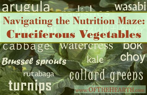 Navigating The Nutrition Maze Cruciferous Vegetables