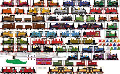 Skarloey Railway Engines By Orangeengine69 On Deviantart