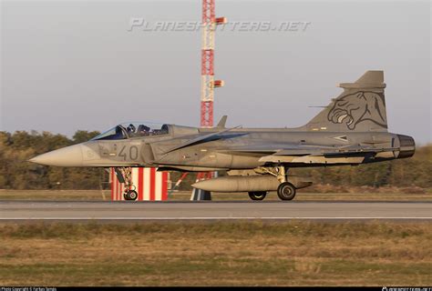 Hungarian Air Force Saab JAS C Gripen Photo by Farkas Tamás ID Planespotters net