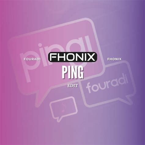 Stream Fouradi Ping Fhonix Edit By Fhonix Listen Online For Free On Soundcloud