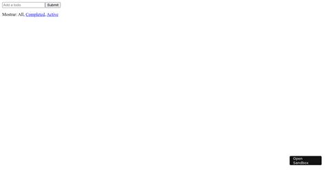 React Todo List Forked Codesandbox