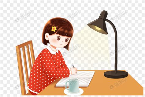 어린 소녀 읽기 Png 일러스트 무료 다운로드 Lovepik