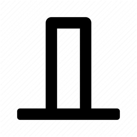 Align App Bottom Mobile Software To Vs Icon Download On Iconfinder