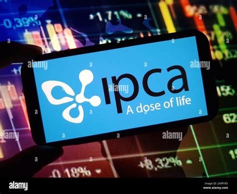 Konskie Poland May 30 2024 Ipca Laboratories Company Logo Displayed On Mobile Phone Stock