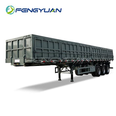 Tipper Semi Trailer Manufacturers Winch Tipper Trailer Factory From China Fyvehicle