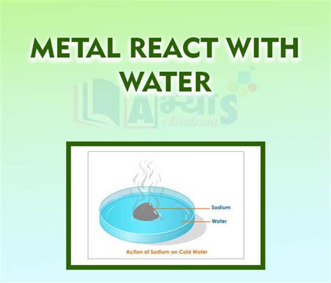 Metalloids React With Water at Randy Stambaugh blog