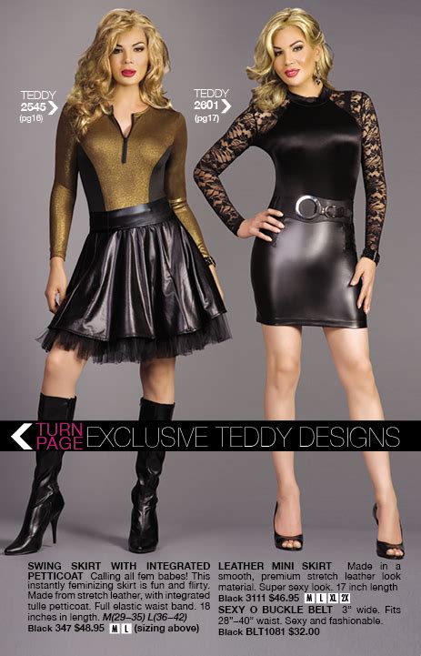 • Crossdressing Clothing Suddenly Fem Fall Fashion