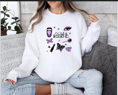 Olivia Rodrigo Merch Olivia Jumper World Tour 2024 Guts Tour Olivia