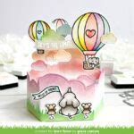 Lawn Fawn Intro Platform Pop Up Cloud Wrap Around Platform Pop Up
