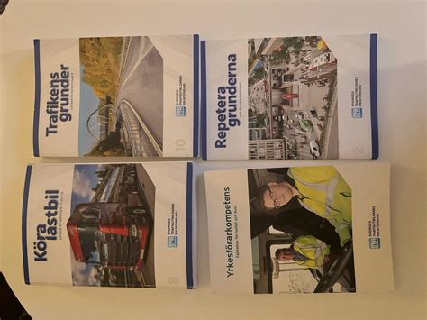 Köra Lastbil Lärobok För Behörighet C Och Ce Köp På Tradera 644867518