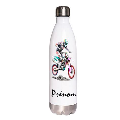 Bouteille Deau Acier Ino Personnalis E Moto