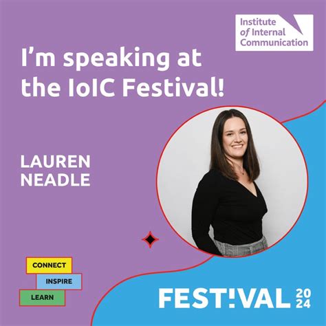 Lauren Neadle On Linkedin Ioicfestival23