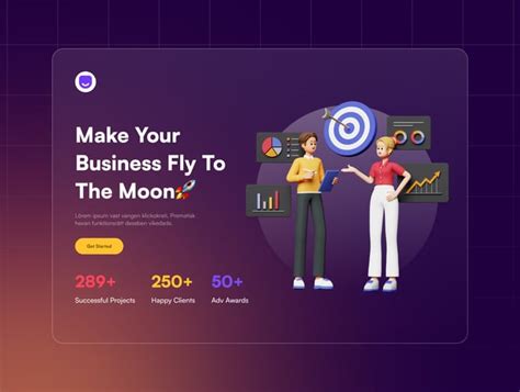 3d Marketer Character Illustration Objects Ft 3d And Character Envato