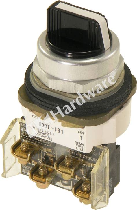 PLC Hardware Allen Bradley 800T J91A Series T Surplus Open Pre Owned