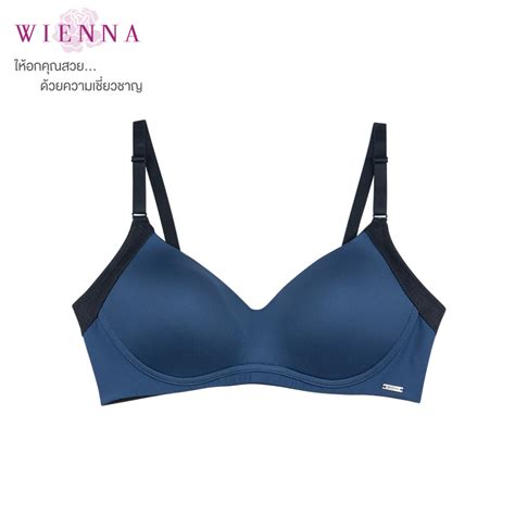 Wienna เสื้อชั้นใน New Collection Step On Your Body Db45411 ไร้โครง สี