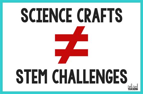 Science Themed Crafts Are Not Stem Challenges Stem Challenges