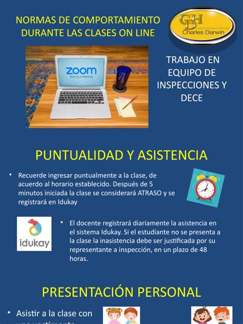 Normas Para Clases Virtuales 2020 Pdf Enseñando Y Aprendiendo