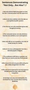 Not Only But Also Grammar Examples Usage 2025 Phoenix English