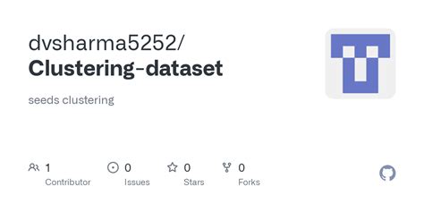 GitHub Dvsharma Clustering Dataset Seeds Clustering