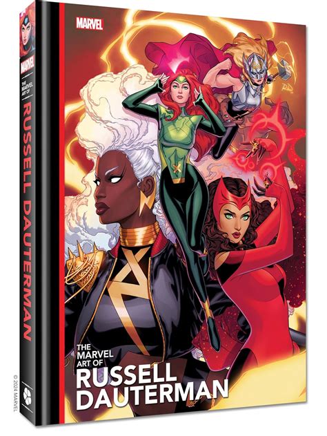 The Marvel Art Of Russell Dauterman 4 Br